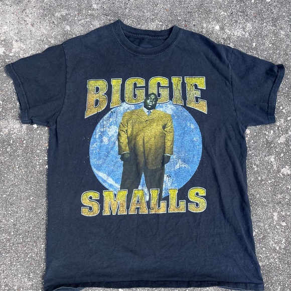 biggie | Tops | Biggie Smalls Graphic Tshirt Classic Hip Hop Design In ...